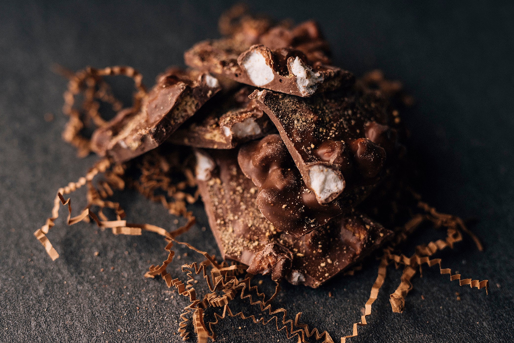 S'mores Bark | Park Edge Sweet Shoppe