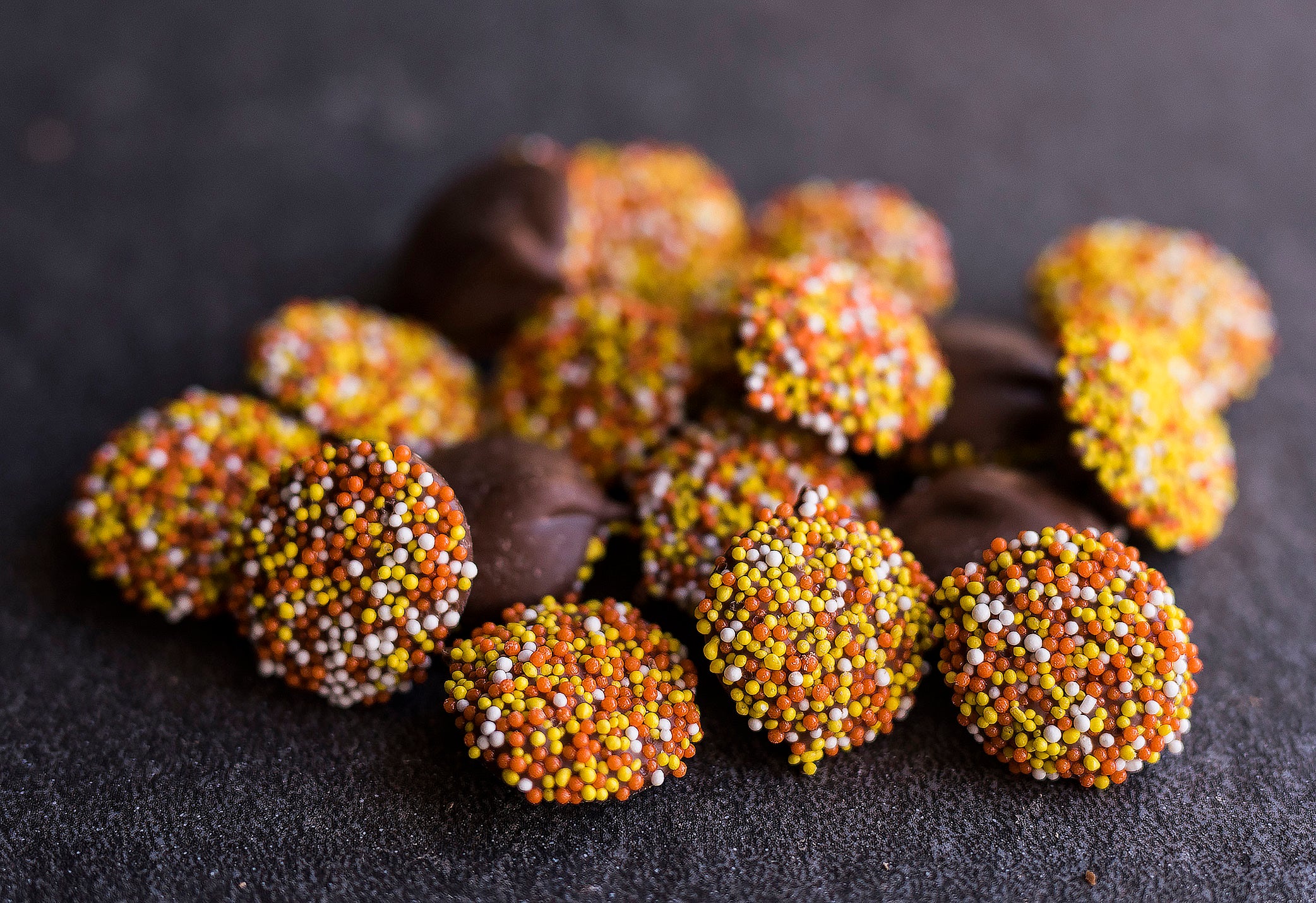 Non-Pareils - Fall Milk Chocolate | Park Edge Sweet Shoppe
