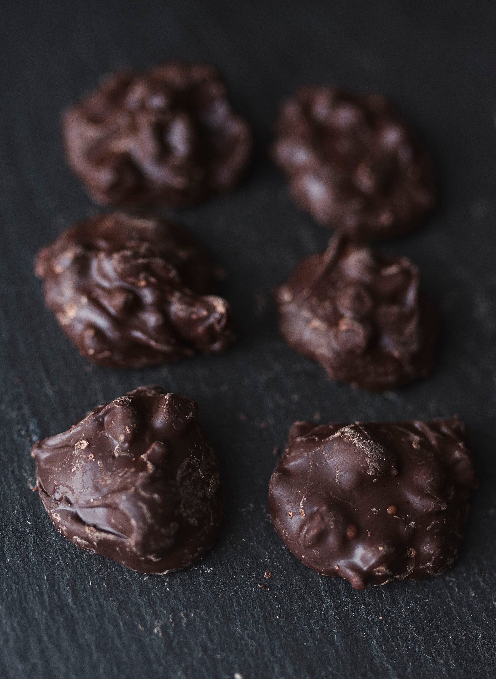 Dark Almond Clusters | Park Edge Sweet Shoppe